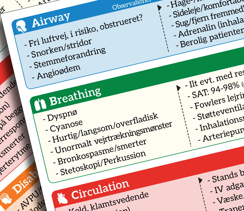 ABCDE Action Card: Systematisk Tilgang til Akutte Patienter - Fagligt ...